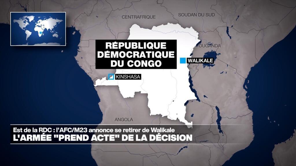 RD Congo : l'armée "prend acte" de la décision de l'AFC/M23 de se retirer de Walikale - Journal ...
